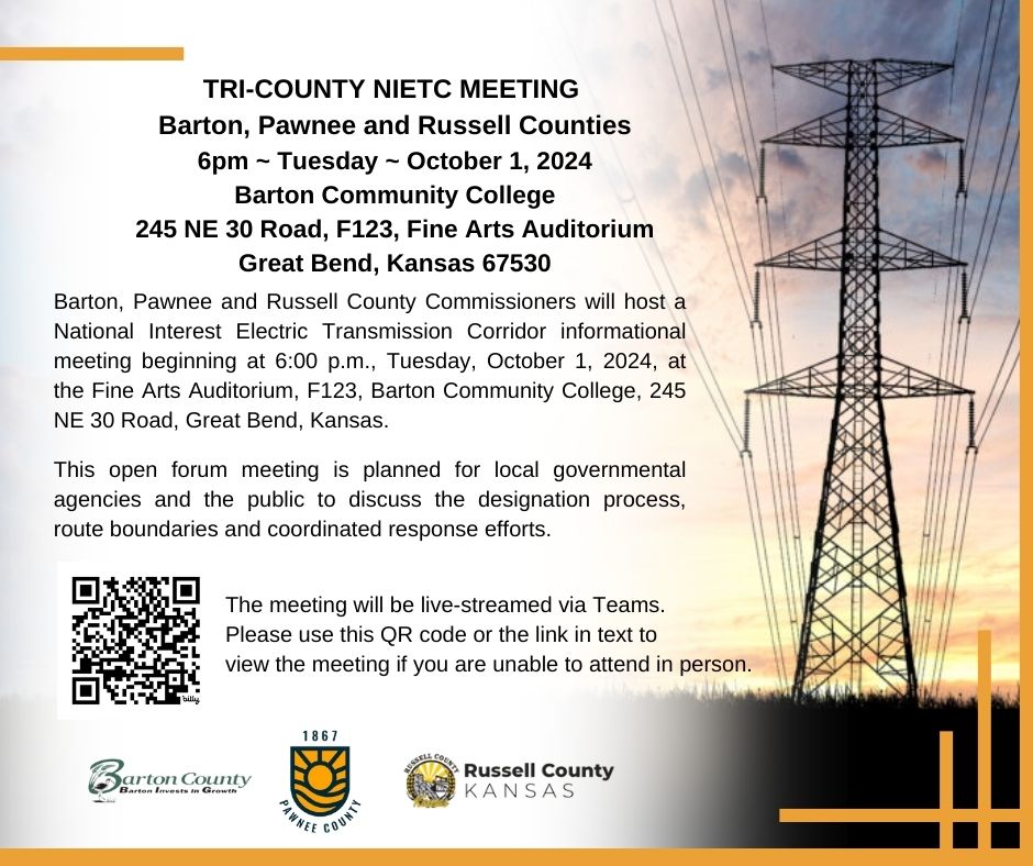 Barton County - Tri-County NIETC Meeting